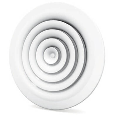 Directional (ceiling) diffusers for supply/exhaust