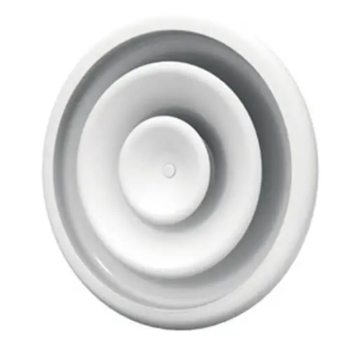 DE100 - Circular diffuser with adjustable air pattern