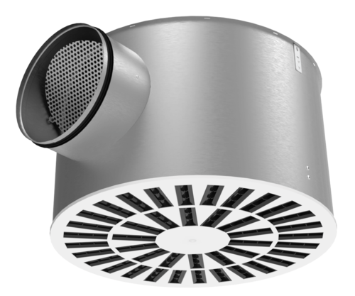 WT100 - Square swirl diffuser