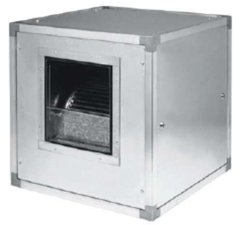 Box fans housed in a sound proofing cabinet | Goveco