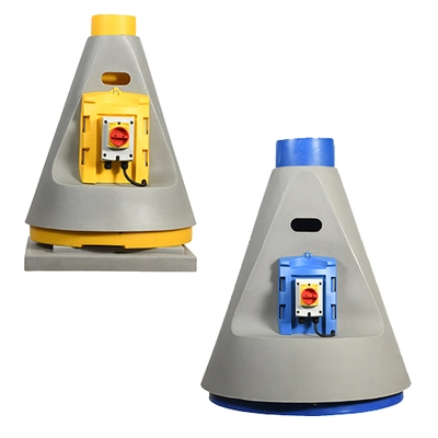 JET - Roof mounted inline anti-corrosion polypropylene centrifugal fan