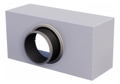 OP100 - Plenum for wall grilles