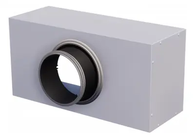 OP100 - Plenum for wall grilles